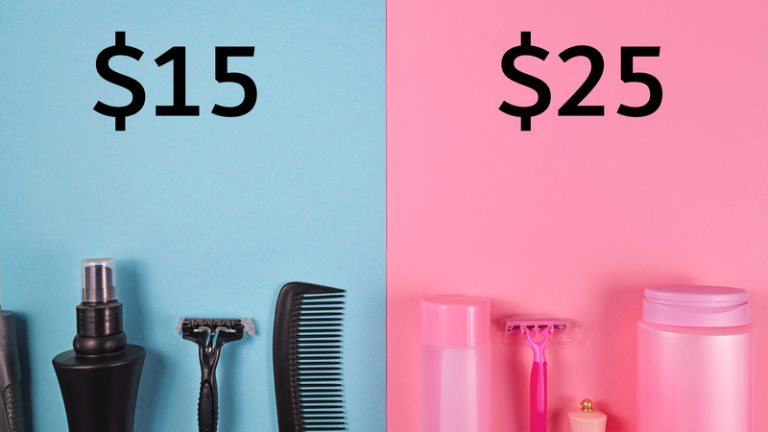 What is the PINK TAX? Do females pay more for their beauty products?